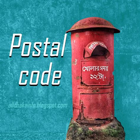 Postal Code Of Dhaka Division