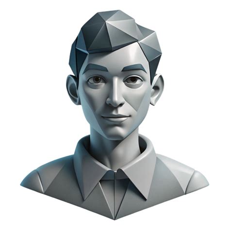 Acclaimed Renaissance An Abstract Portrait Composed Of Geometric Shapes And Lines With A