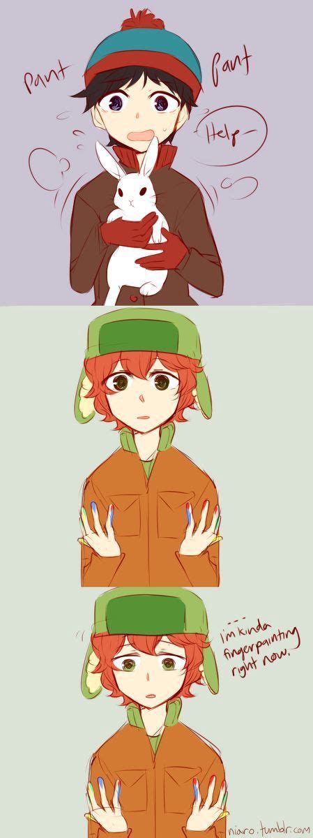 c u t e p i c t u r e o f c r e e k s t y l e a n d b u n n y Южный парк Рисунки