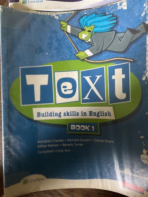 Text Building Skills In English Book 1 Hobbies And Toys Books
