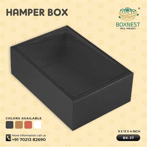 Paper Black Hamper Box At ₹ 6075piece In Mumbai Id 26891404030