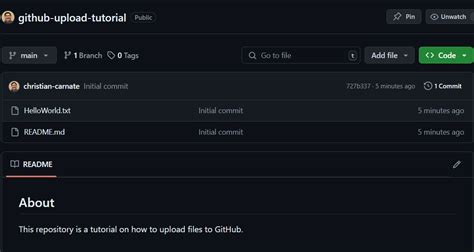 How To Upload Local Files On Your Computer To Github Christian Carnate