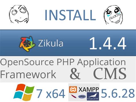 install zikula 1 4 4 on windows 7 x64 localhost xampp 5 6 28