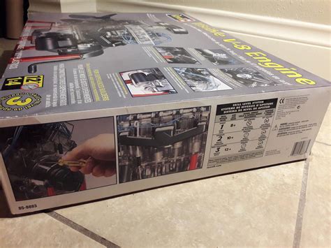 Revell 1 4 Scale Visible V8 Engine Model Kit 1879830594