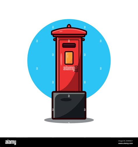 Post Box Vector Illustration Stock Vector Image Art Alamy