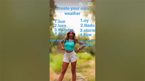 create your own weather shorts youtube