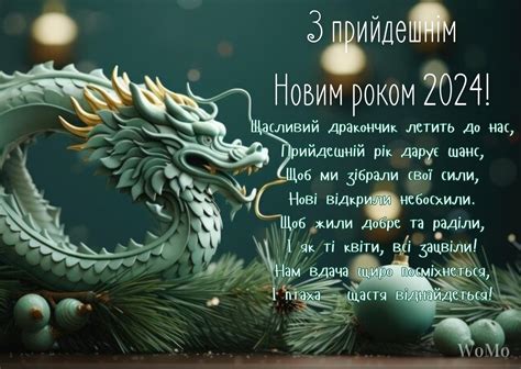 Привітання з прийдешнім Новим роком 2024 красиві листівки вірші та проза