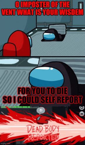 Among Us Among Us Memes  Among Us Among Us Memes Self Report Objevte A Sdílejte Y