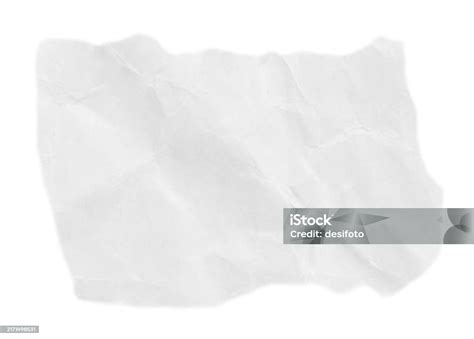 흰색 색상의 구겨진 짓눌린 구겨진 구겨진 수평 벡터 배경 찢어진 종이는 복사 공간과 고르지 않은 거친 가장자리가있는 빈 빈