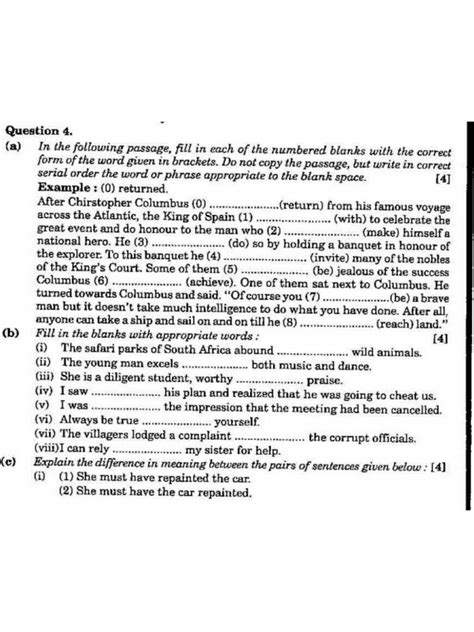Icse Grammar Pdf Pdf
