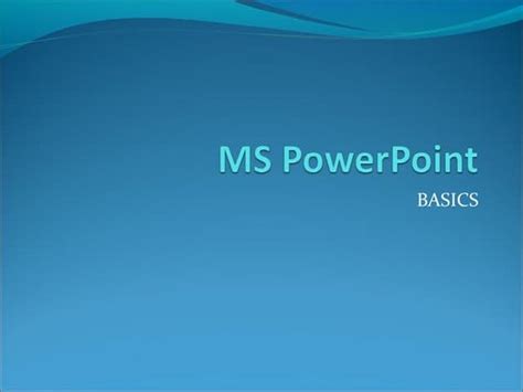 mouse skills for beginners pptx