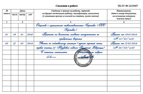 ﻿Как выглядит электронная трудовая книжка образец - 34 фото