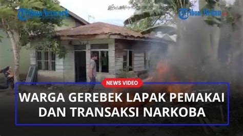 Gerebek Rumah Yang Dijadikan Lapak Narkoba Dan Pesta Seks Sepasang Kekasih Kabur Tak Pakai