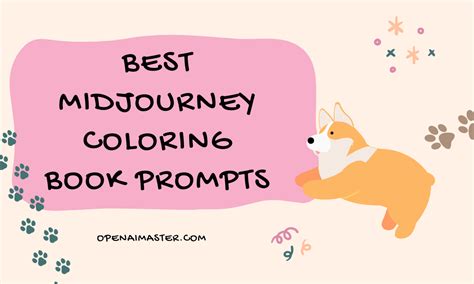 best midjourney coloring book prompts open ai master