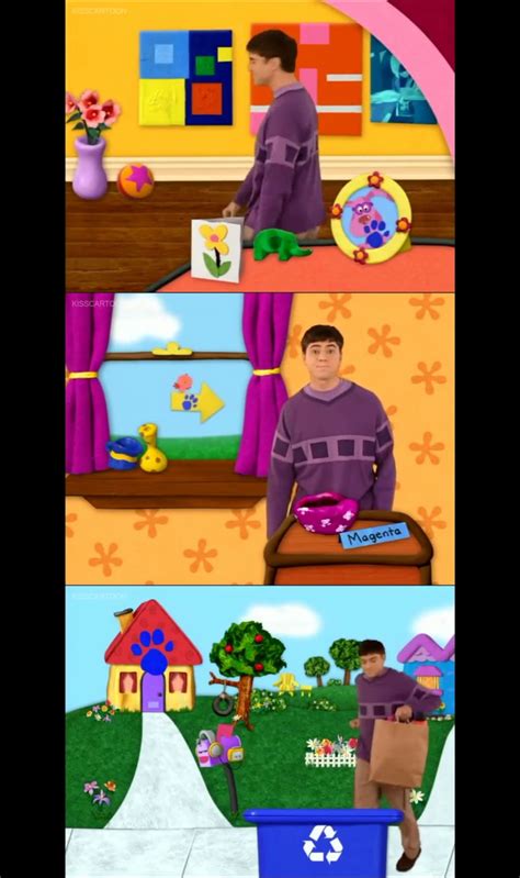Blues Clues Magentas Messages Blues Clues Classic Magenta And