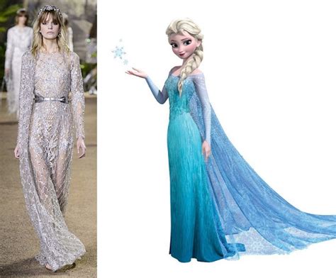 ماذا اختارت أميرات ديزنى من فساتين السهرة بأسبوع الأزياء الراقية بباريس