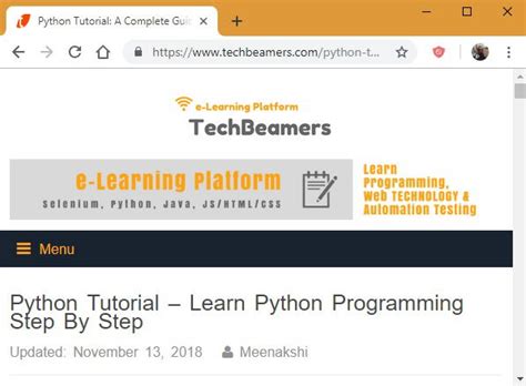 Top 5 Websites To Learn Python Online For Free Make Tech Easier