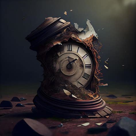 Dark Clock Wallpaper