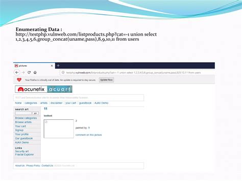 Sql Injection Attack Pptx Databases Computer Software And