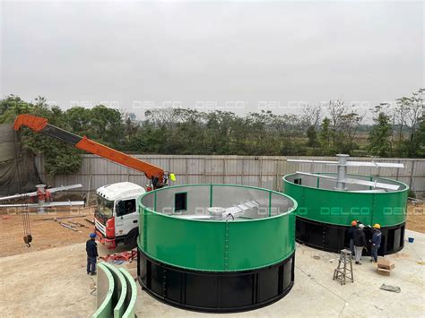 Integrated Smart Control Compost Production Line At DELCO Farm Delco Construction
