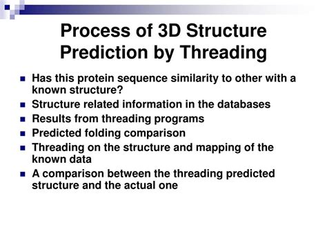 Ppt Homology Modeling Via Protein Threading Powerpoint Presentation Free Download Id 219199