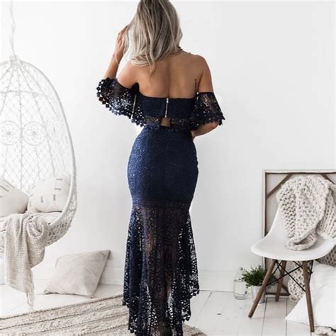 Jaus Dresses Jaus Navy Neo Set Poshmark