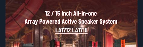 15 Inch Active Array Column Speaker 2025 Guangzhou Dsppa Audio Co Ltd