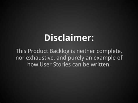 How To Build A Product Backlog With User Stories The Example Of Twitter Ppt How To Build A Product Backlog With User Stories The Example Of Twitter Ppt