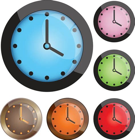 Clocks Vector Eps Ai UIDownload