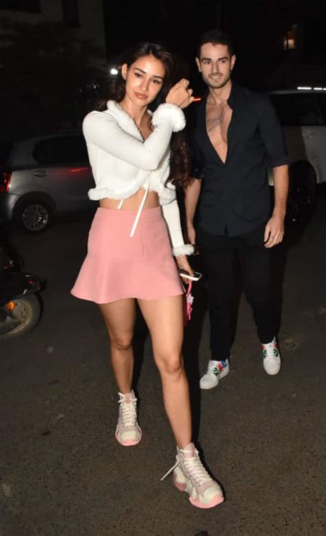 Disha Patani Turns Up The Heat In Sizzling See Through Bodycon Rose