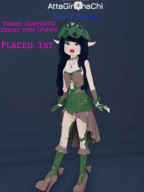 Dress To Impress Roblox Sign Dress Virgo Outfits Virgo Dresses