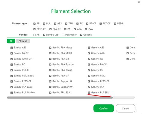 Ams Filament Type And Color Selection Issue Bambu Lab Ams Bambu Lab