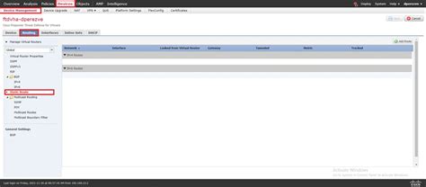 Configure PBR With IP SLAs For DUAL ISP On FTD Managed By FMC Cisco