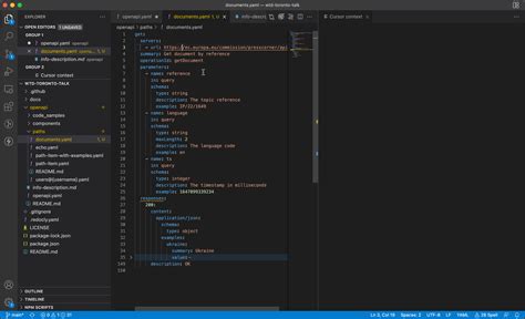 Cursor Context Breaks On Operation Servers · Issue 17 · Redocly