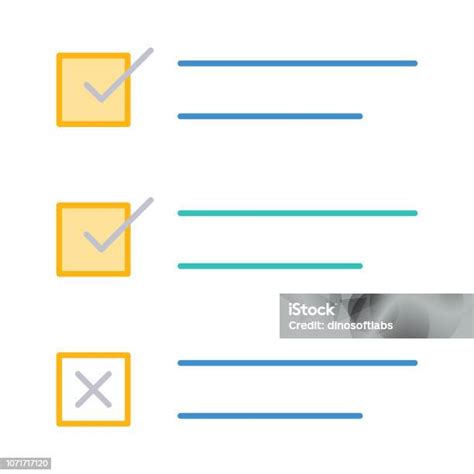 Checklist Option Tick Stock Illustration Download Image Now