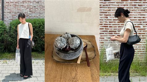 Vlog 나의 여름 플리츠 사랑 Le917 플리츠 탑 언박싱 아르켓 여름룩 추천 드디어 밍탱구리 결혼식 강원도