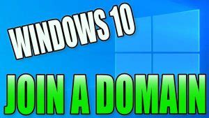 How To Join A Domain In Windows 10 ComputerSluggish