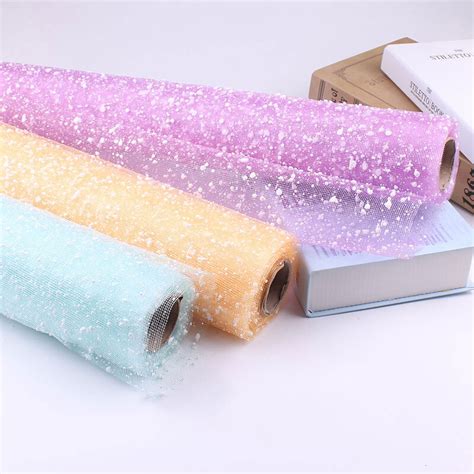 Packaging Paper Sheer Fabric Starbright Curios Flower Kits Contain