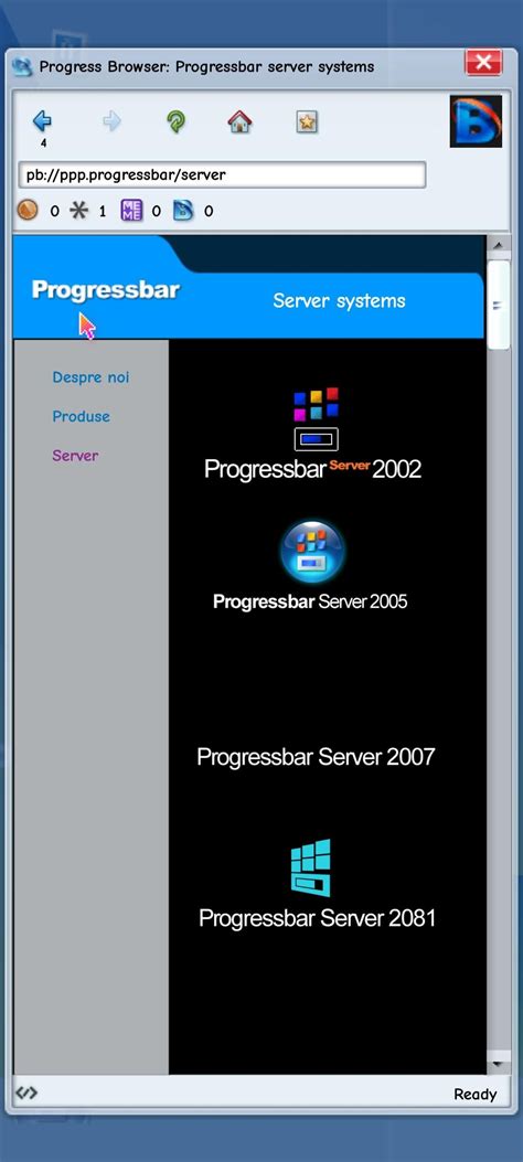 Bug Report Progressbar Server 2007 Doesnt Have The Icon In Server Website And Progressbar