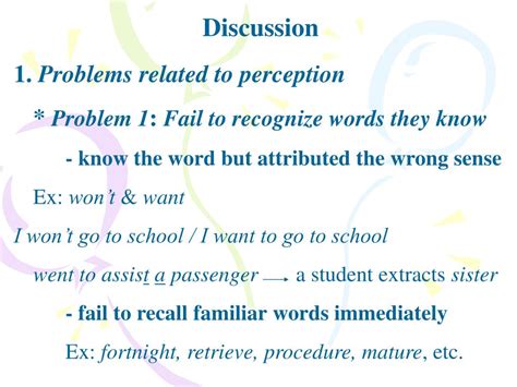 Ppt Effects Of Pronunciation Problems On Esl Learners Listening Comprehension Powerpoint