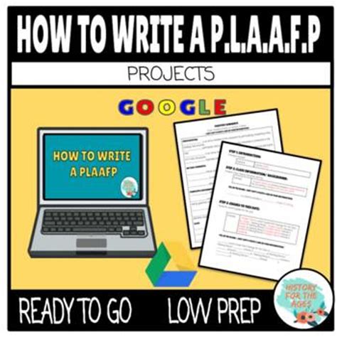 How To Write A Plaafp