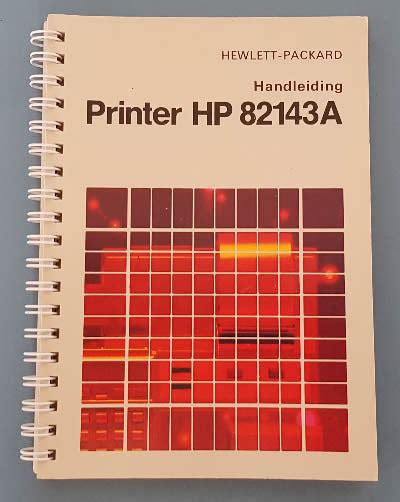 Hp 82143a Thermal Printer