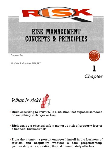 Risk Management Module 1 Pdf Risk Risk Management