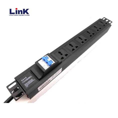 C13 Apc Smart Vertical Dual Or Single Input Pdu Socket For Server Rack