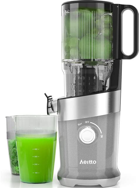 Aeitto Cold Press Juicer 49 Extra Wide Mouth For Whole