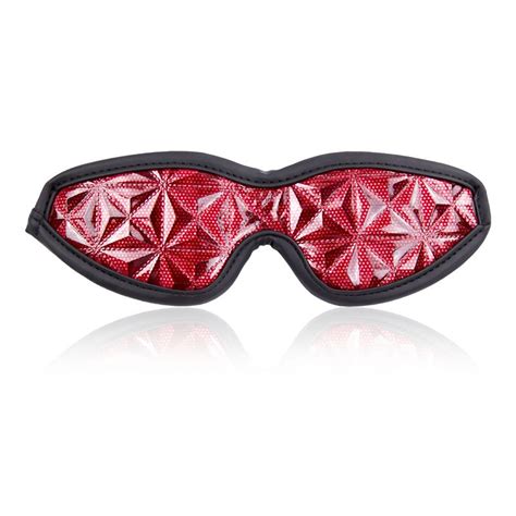 PVC BDSM Eye Masks For Sex Leather Eye Mask For Adults Play Games Bondage Role Play Tools From