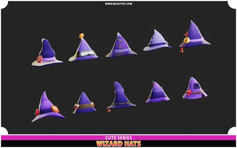 Wizard Hats Pack Cute Series