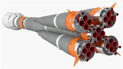 Orbital Launch Vehicle 3d Model 139 3ds Blend C4d Fbx Max Ma