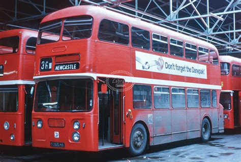 The Transport Library PMT Daimler Fleetline Alexander FOS 2001 5265HA At Newcastle Under Lyme