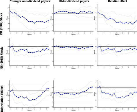 Response Of Investment Using Different Shock Identification Schemes Download Scientific